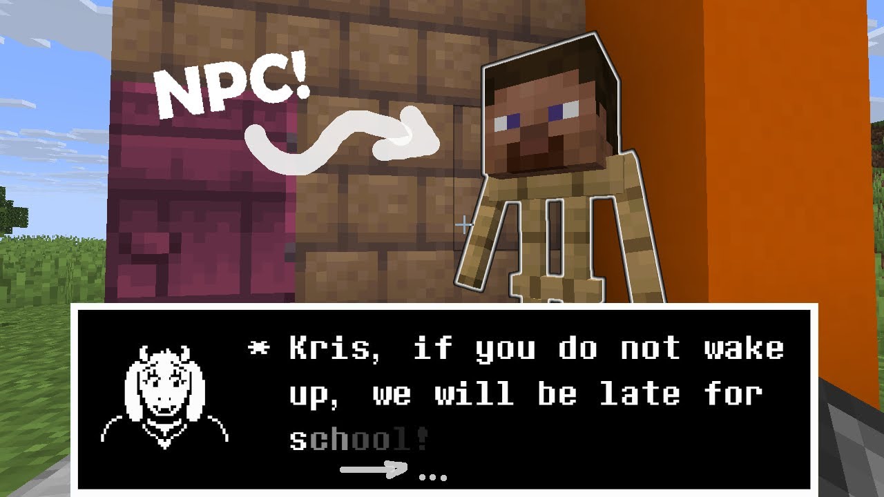 Scrolling RPG Dialogue System in Vanilla Minecraft! - YouTube