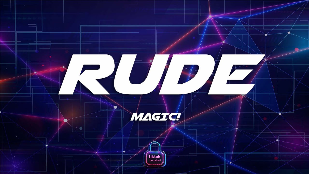 MAGIC! - Rude (Lyrics) - YouTube
