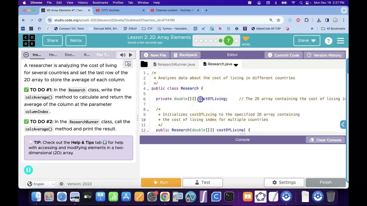LESSON 2 LEVEL 7 c - YouTube