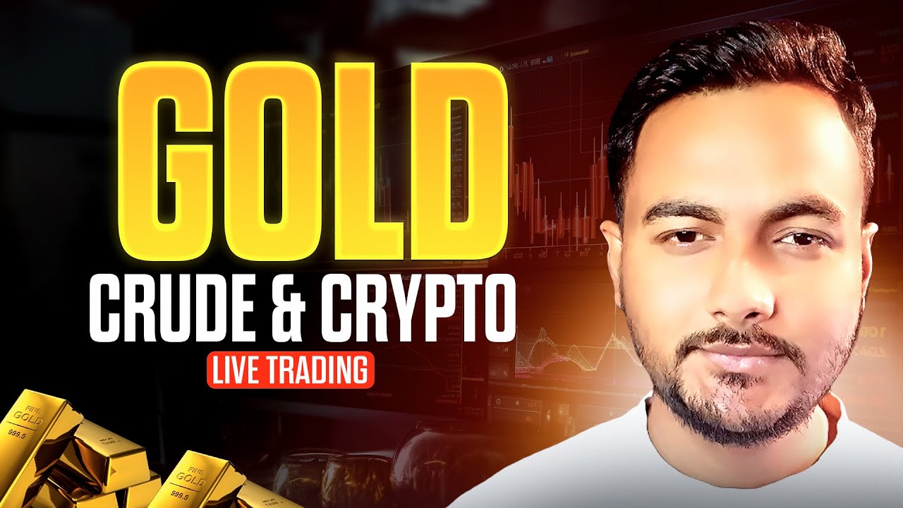 NYC Session Live Crypto forex Trading || Crypto & Gold Live Trading || 23.01.2025 - YouTube