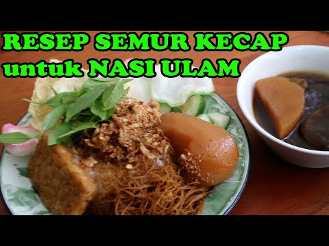 Semur Kecap Mudah Nikmat untuk Nasi Ulam