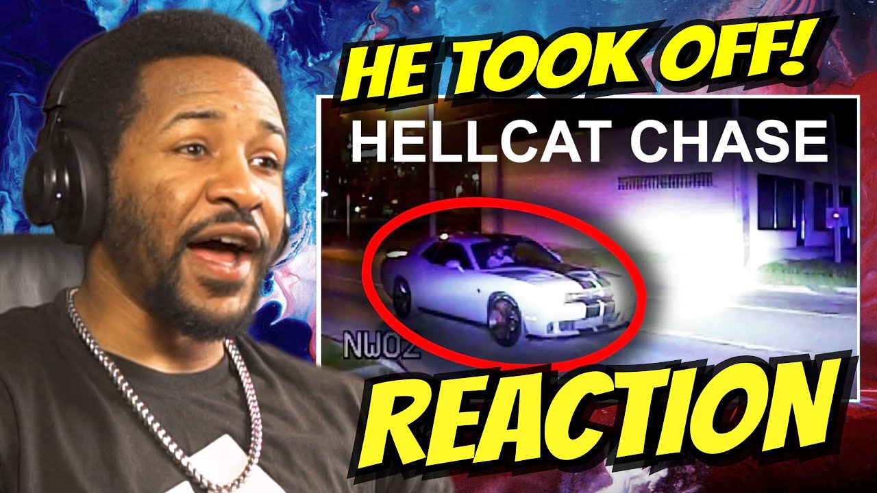 HELLCAT OUTRUNS COPS & POLICE HELICOPTER IN INSANE CHASE! - YouTube