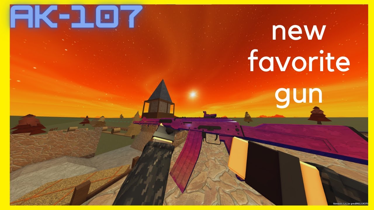 My Favorite Gun In PF || AK-107 || Phantom Forces - YouTube