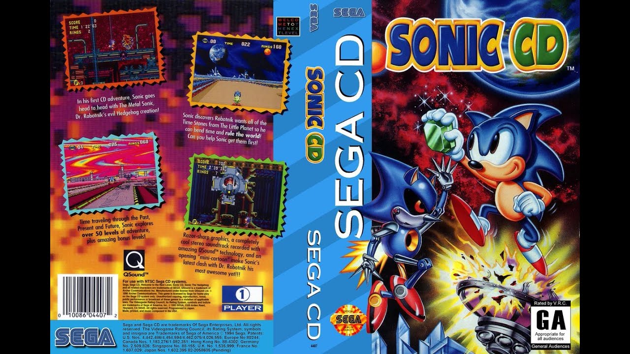 Sonic CD Commercial | Sonic The Hedgehog 32nd Anniversary - YouTube