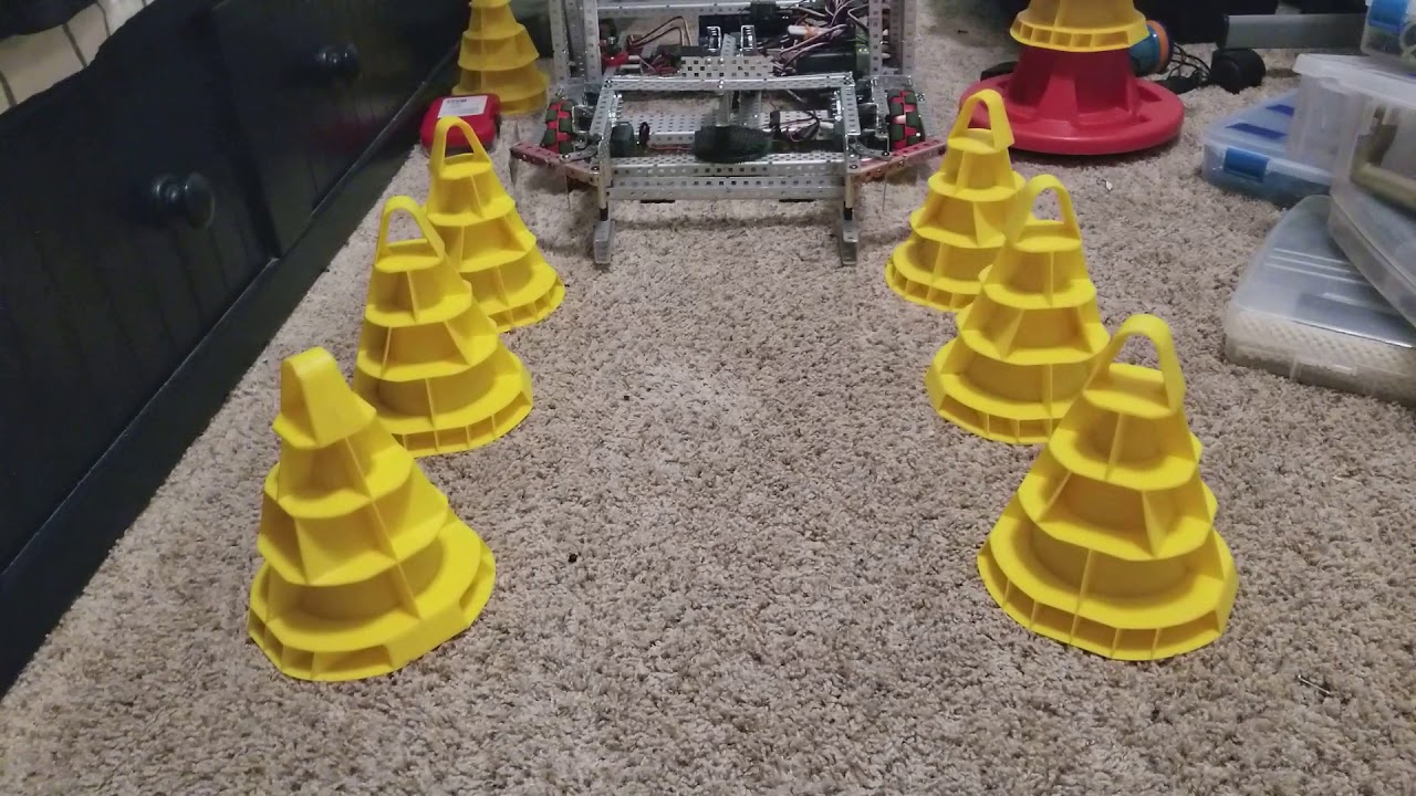 Polycarbonate cone deflectors test 1 - YouTube