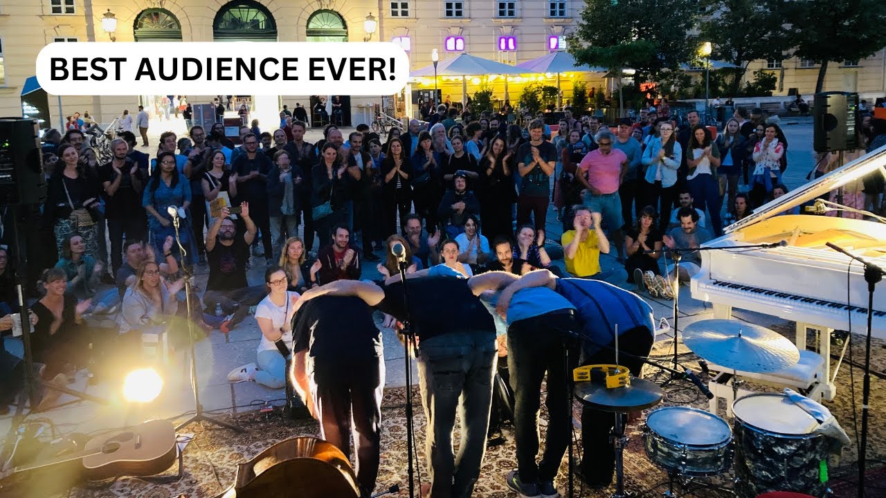 Famous Austrian Band Makes Audience Dance - YouTube