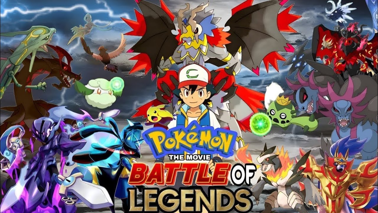 Pokemon The Movie Battle Of Legend's Ash Vs His Dad | Battle In ...