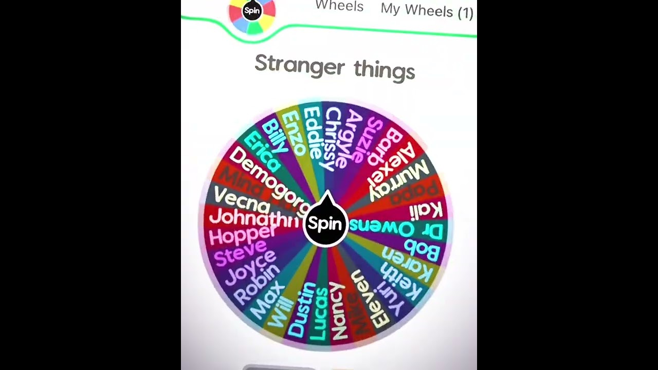 Wheel Chooses Stranger Things Ships P2 😳 - YouTube