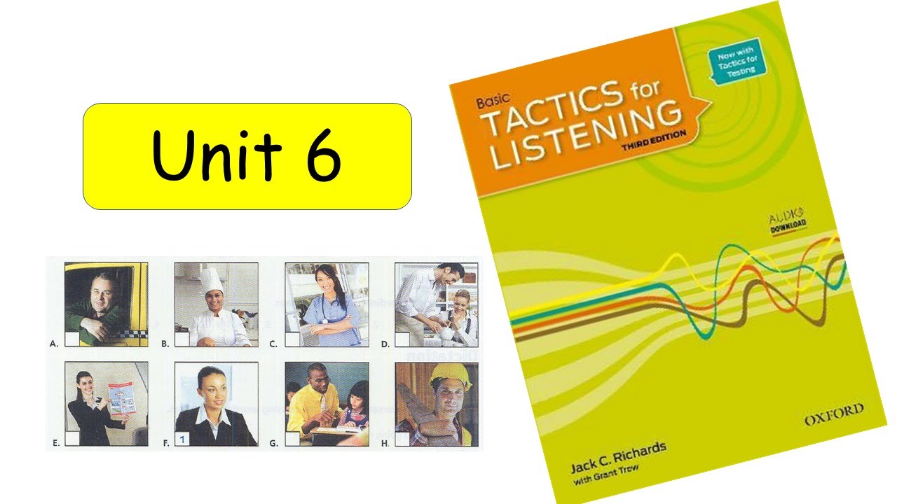 Tactics for listening | Basic ( Unit 6 ) With Answer - YouTube