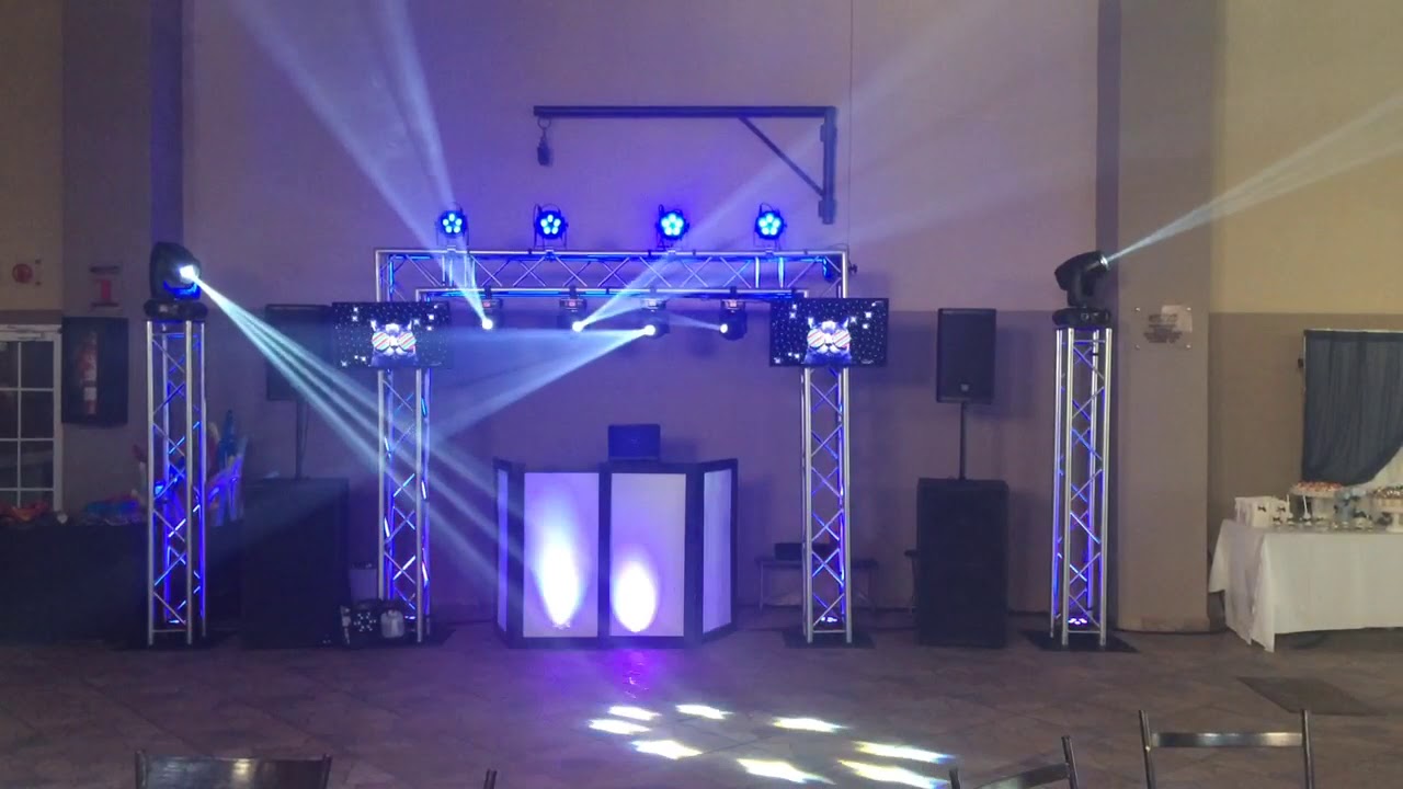 Mini spot led 60w (4)VS (2) beam 5r - YouTube