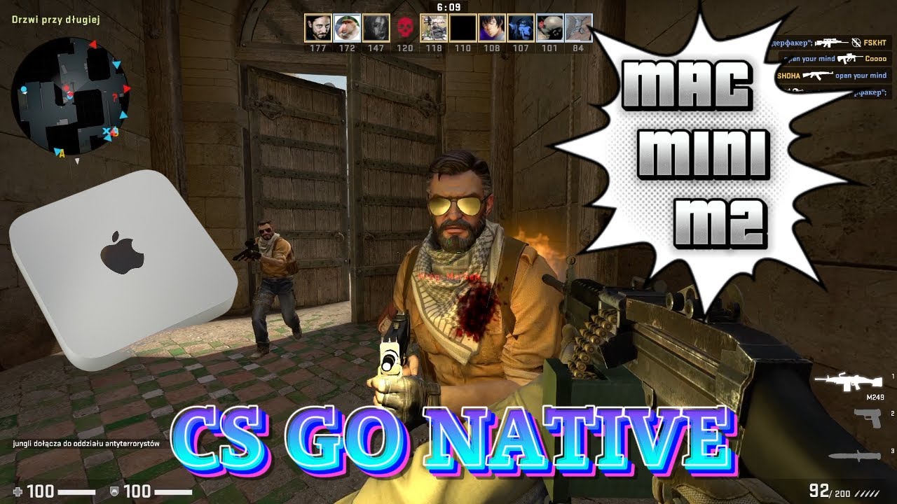 CS GO MAC MINI M2 NATIVE #1 #nintendofamilly #csgo - YouTube