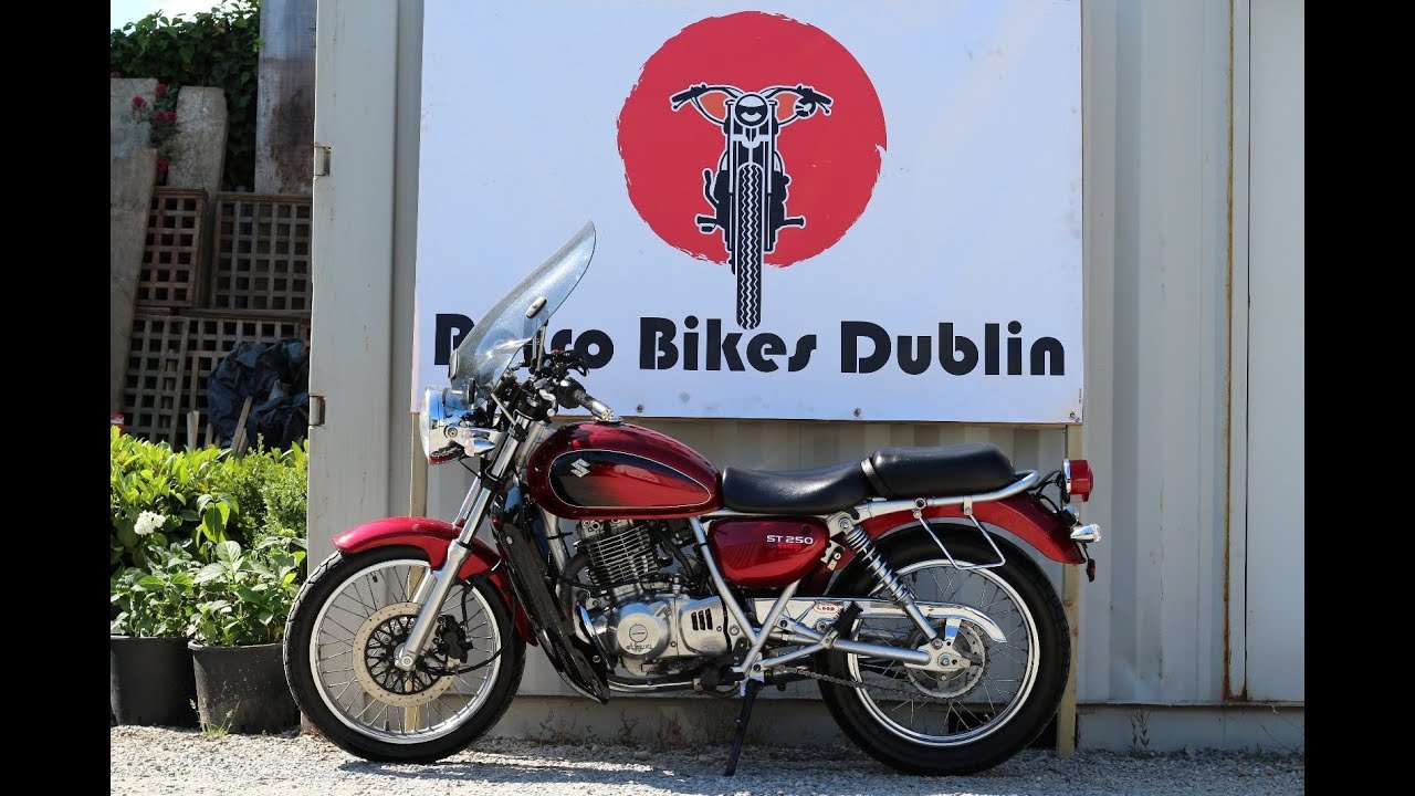 Suzuki ST 250 E-Type - st250 e-type tu250x st250 e type s Suzuki review / overview - YouTube