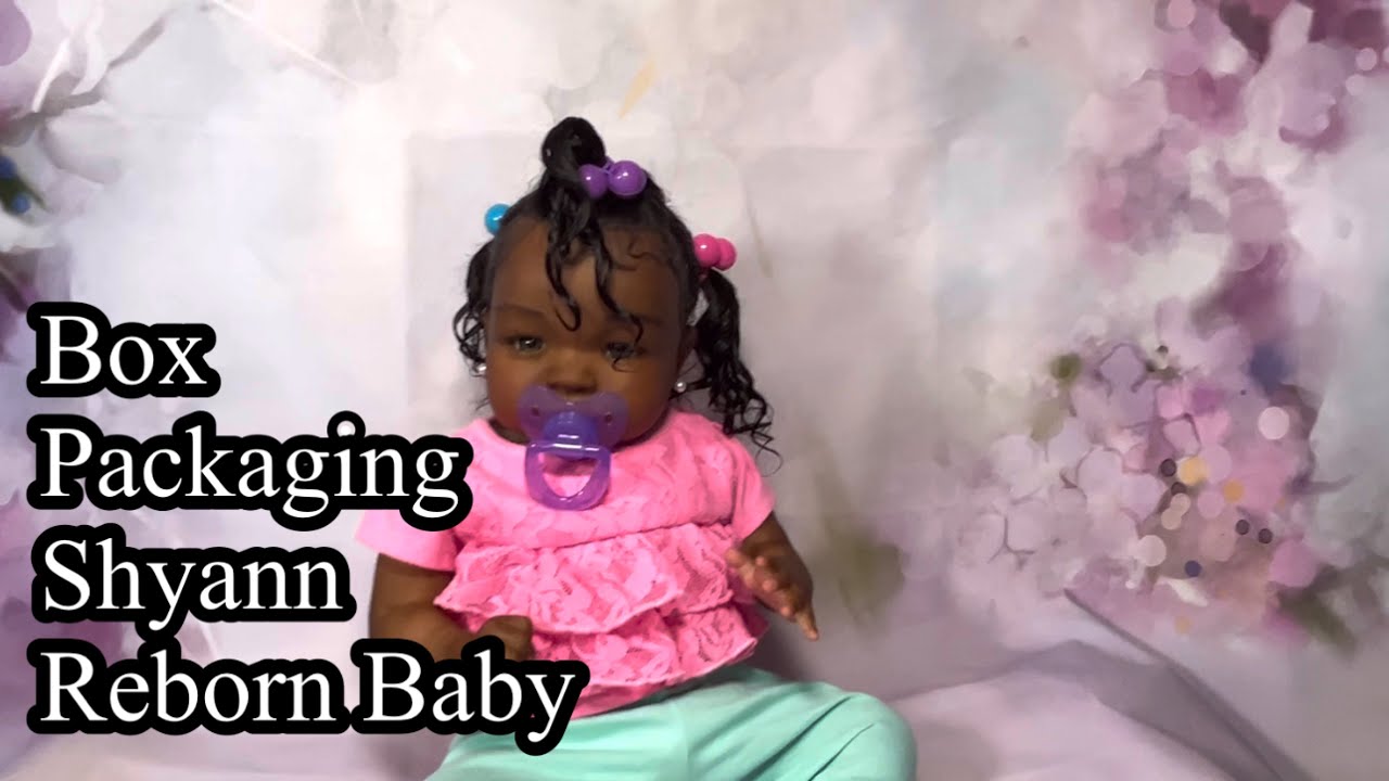 Reborn baby box packing of Shyann - YouTube