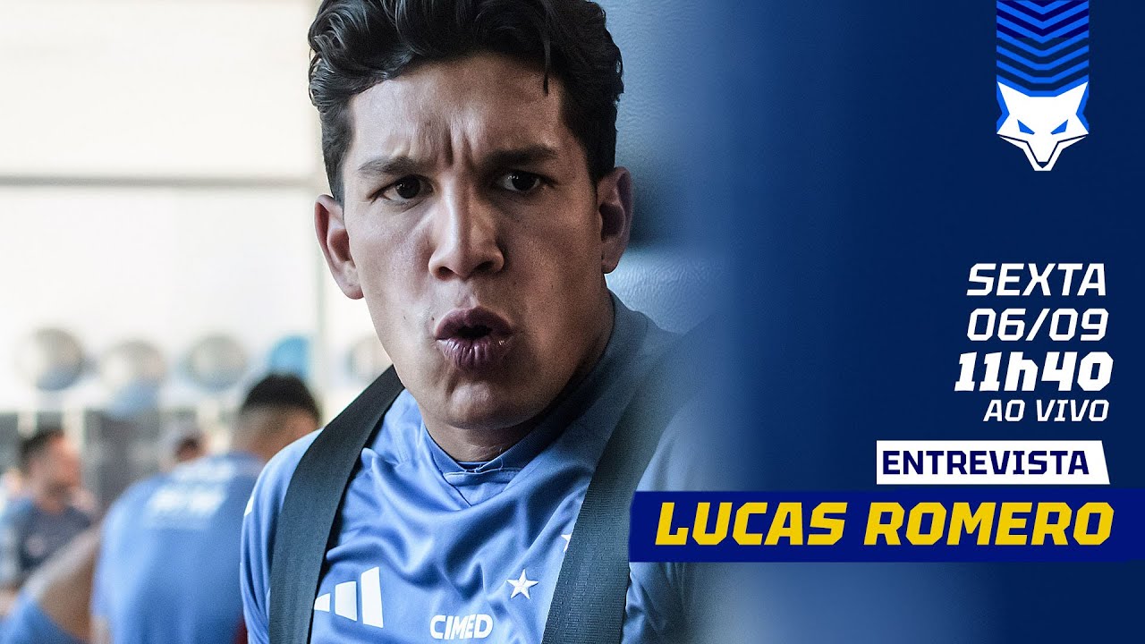 🦊🎙ENTREVISTA | LUCAS ROMERO | AO VIVO NO CRUZEIRO - YouTube