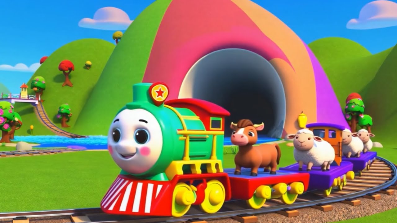 Chu Chu Train Cartoon Video for Kids Fun | NIKI KIDS TV - YouTube Music