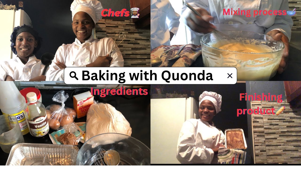 Baking with Quonda//Cinnamon bread. - YouTube