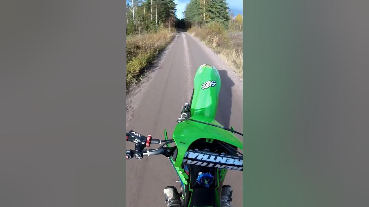 Kawasaki KX250F - 4Th Gear October Power Wheelies (GoPro) #shorts - YouTube