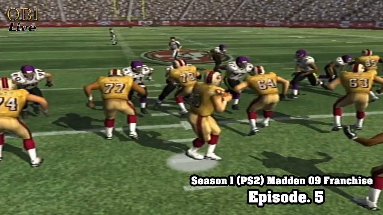 Let's Play Live: Madden 09 Franchise PS2 Season 1 Episode 5 (Orlando ...