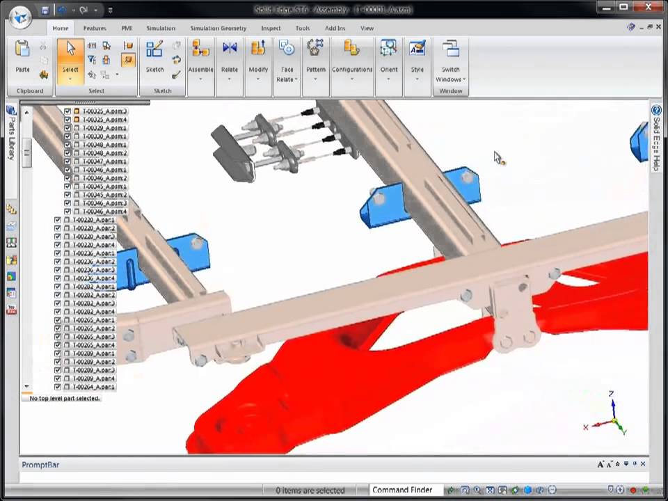 Solid Edge ST6 Sheet Metal Design - YouTube
