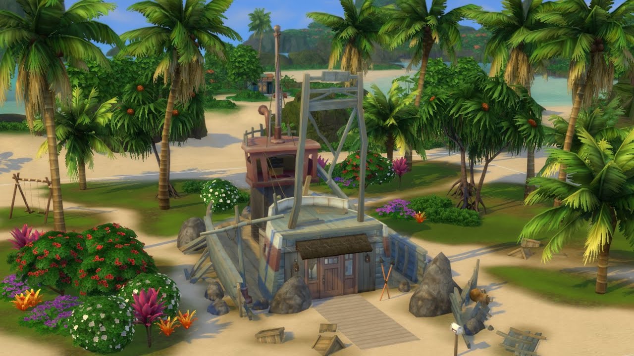 The Sims 4// Renovation// SHIPWRECK - YouTube