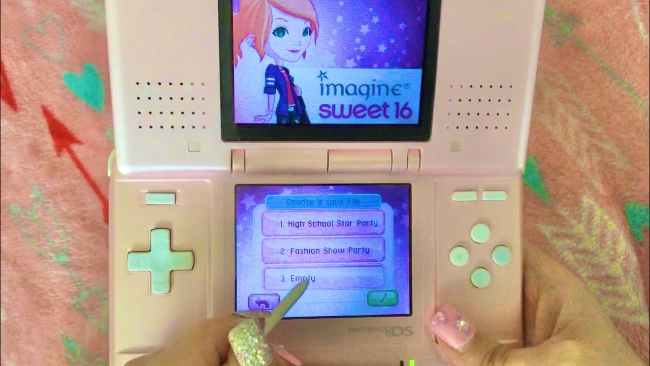 Imagine Sweet 16 For The Nintendo DS 🎂🎈🎀 - YouTube