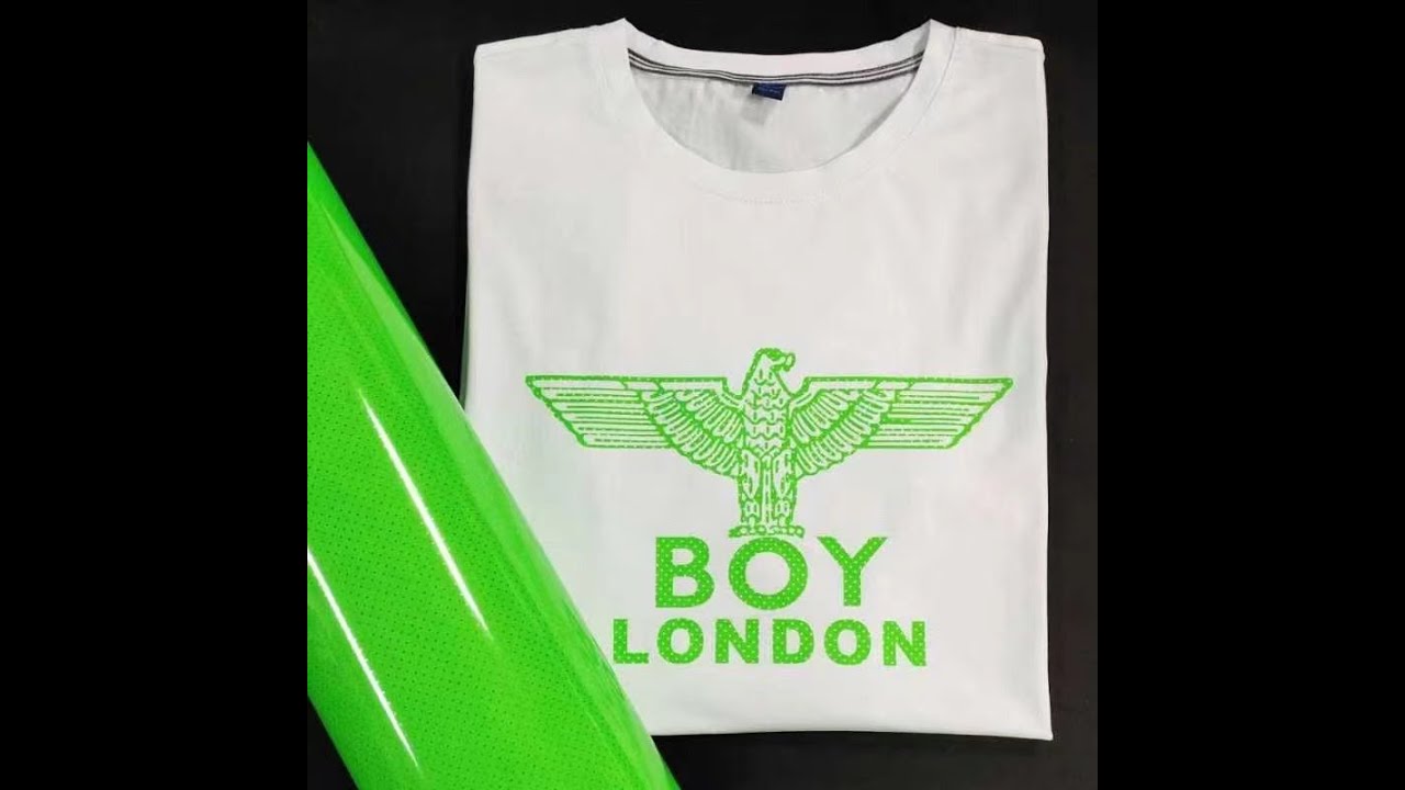 PU Vent-Hole Heat Transfer Vinyl for T shirt - YouTube