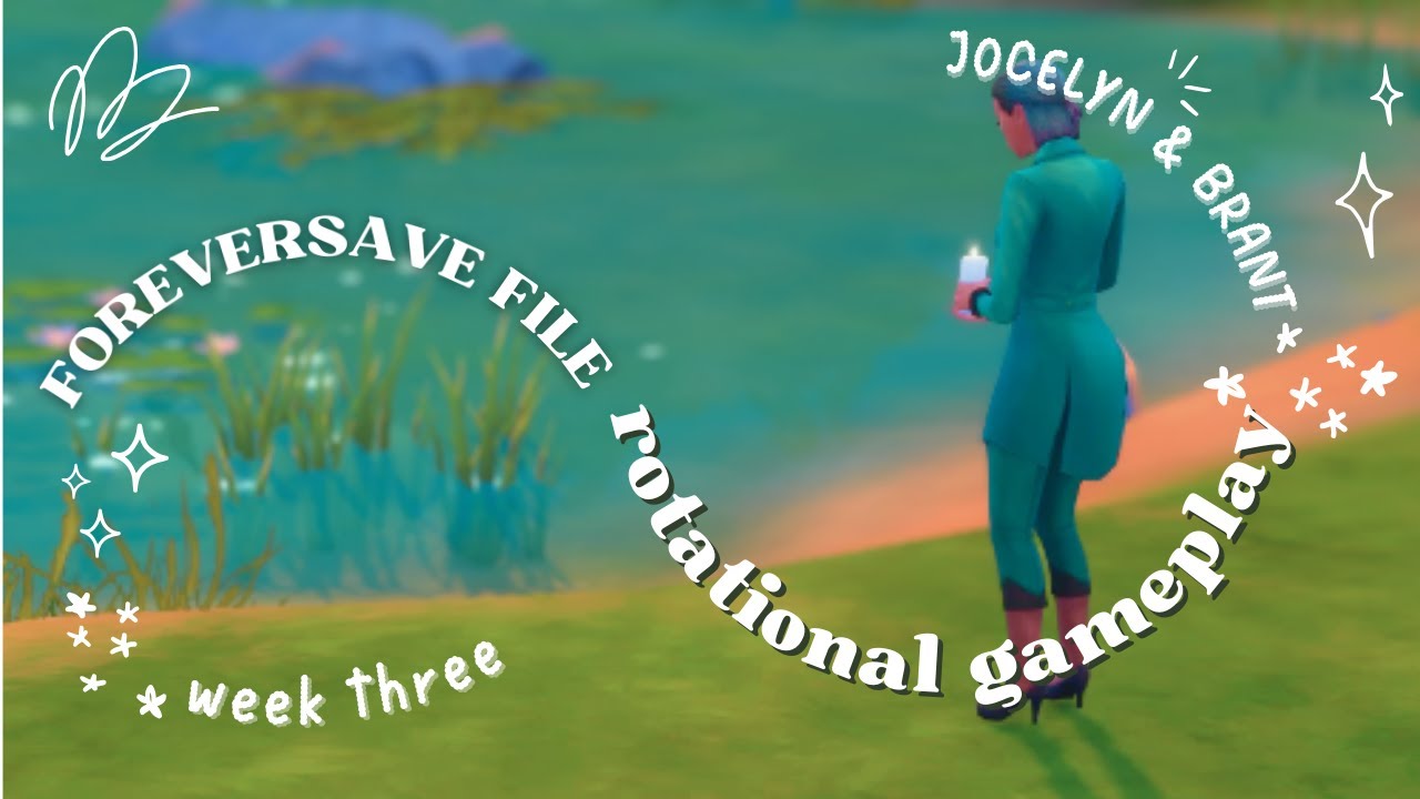 Jocelyn & Brant, week 3 | forever save file | rotational gameplay | the sims 4 - YouTube