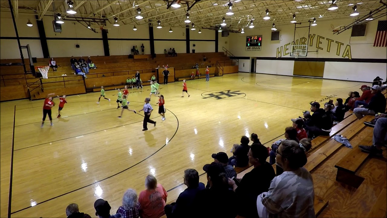 Boogie Basketball Henryetta Little Knights Green Vs HLK Red 12-7-19 ...