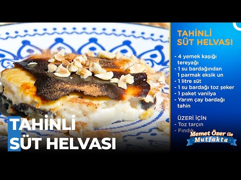 Tahinli Süt Helvası Tarifi - Memet Özer ile Mutfakta 408. Bölüm