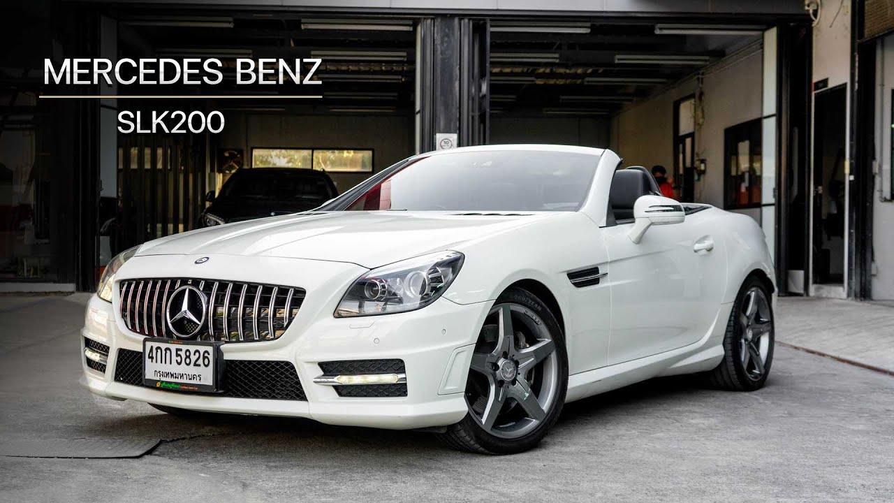 Mercedes Benz SLK 200 AMG R172 - YouTube