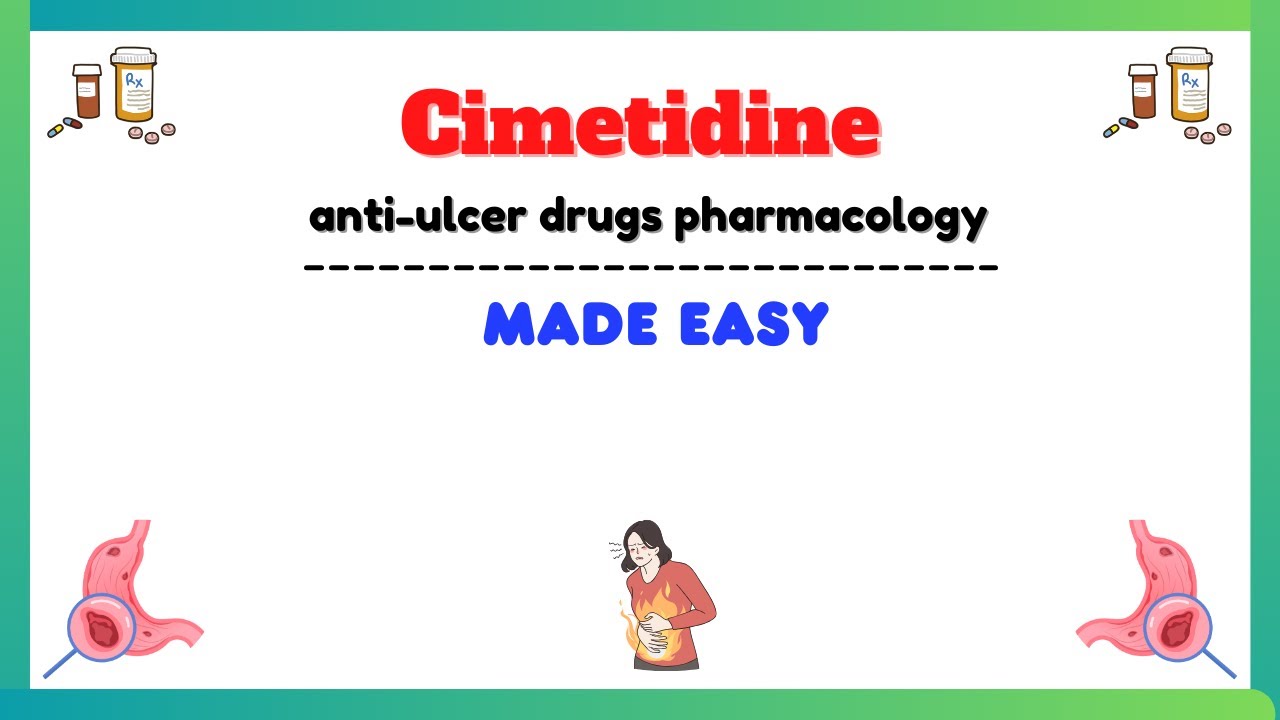 Cimetidine pharmacology, H-2 receptor blockers pharmacology ...