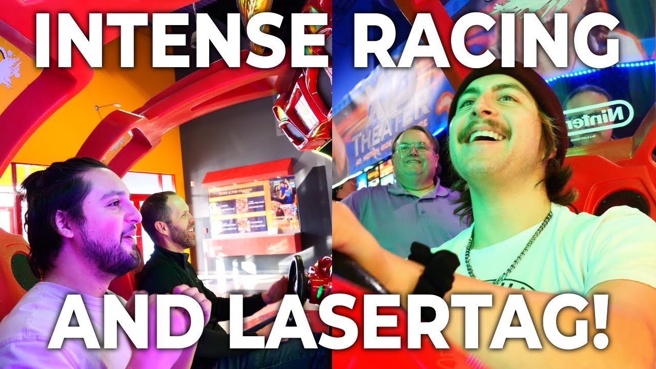 ARCADE MADNESS WITH MY FRIENDS AND COWORKERS! - YouTube