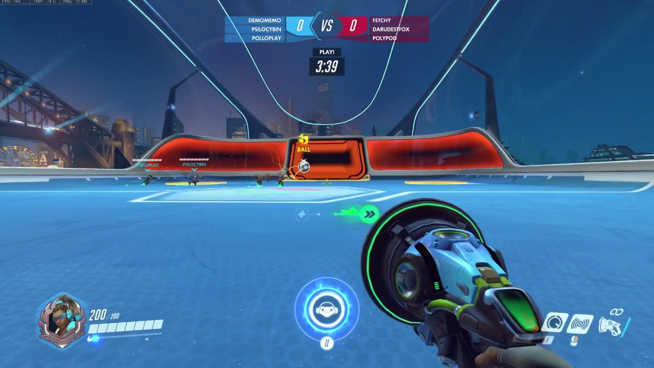 Overwatch - 3251 LUCIO BALL - Best Lucio Ball Player NA - YouTube