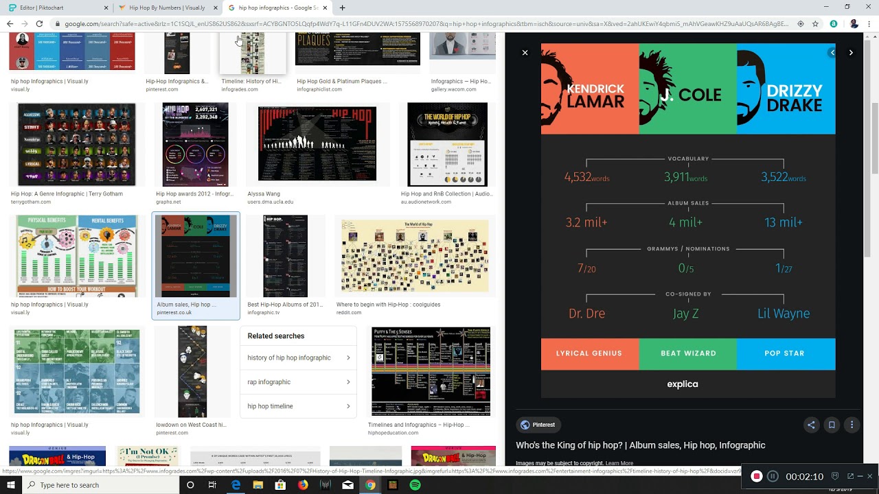 Hip Hop Infographic Draft - YouTube