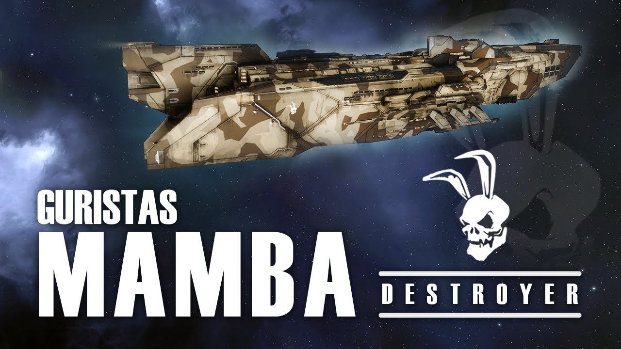 Eve Online - Introducing The New Guristas Destroyer: The Mamba! - YouTube
