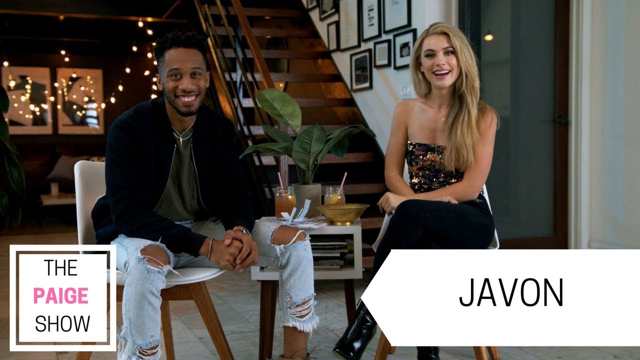 Javon Alvin Talks Acting, Fitness, and Celebrity Crush | The Paige Show ...