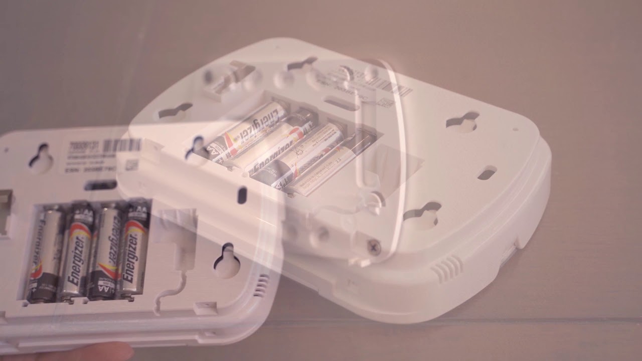 Alexor Series Replacing Keypad Batteries - YouTube