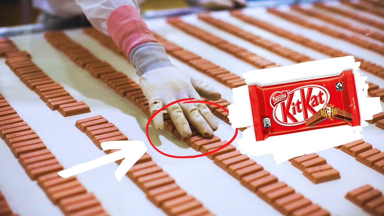 How Are Made Kit Kat In Factory? | Most Interesting Manufacturing ...