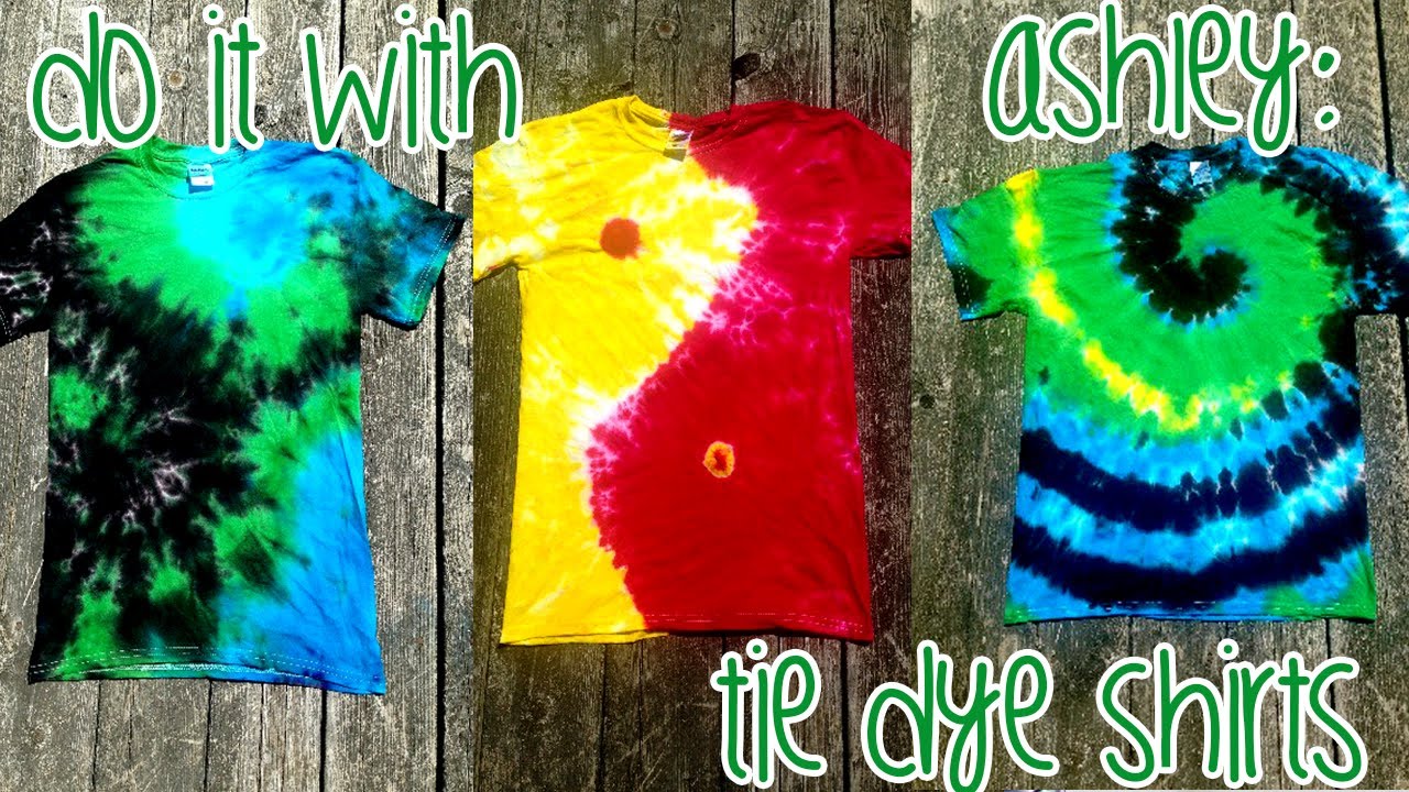 DIY: FATHER'S DAY TIE DYE - YouTube