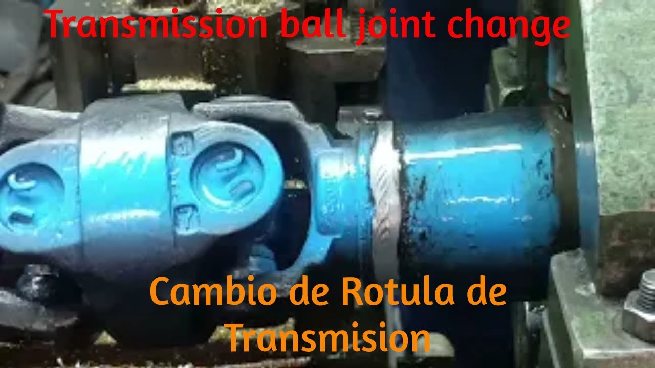Transmission ball joint change | Cambio de Rotula de Transmision - YouTube
