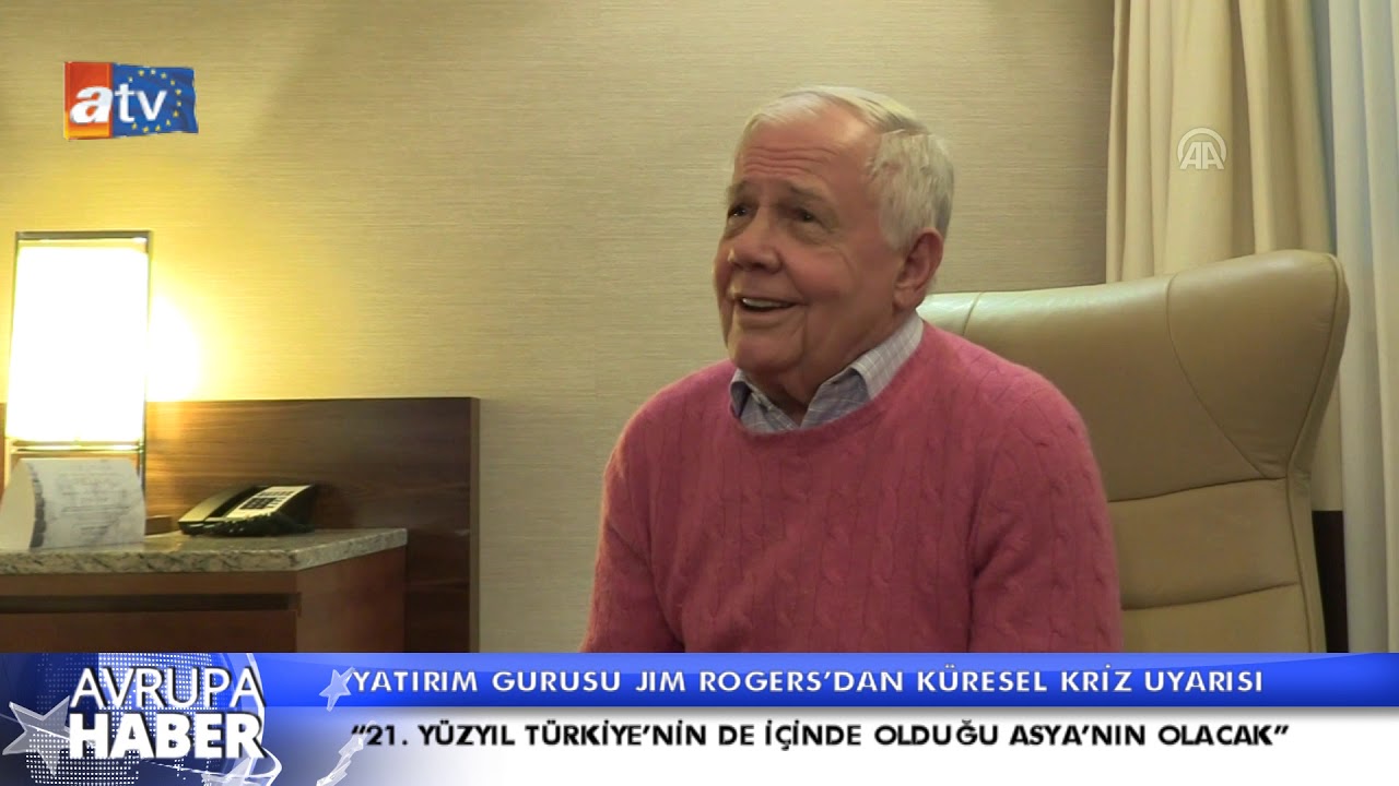 Yatırım gurusu ünlü ekonomist Jim Rogers'tan küresel kriz uyarısı - YouTube