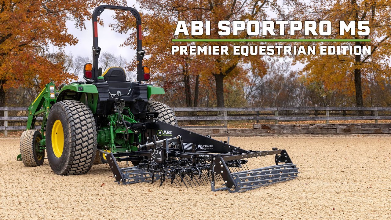 ABI SportPro M5 – Premier Equestrian Edition: Tractor Arena Drag for ...