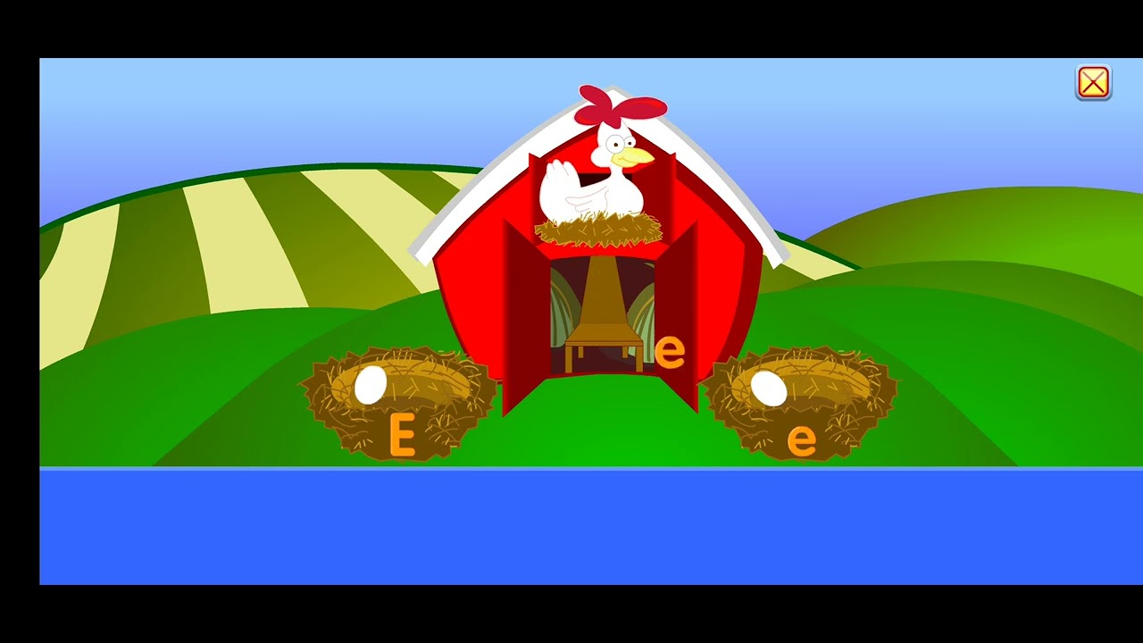 Starfall Presents The Letter E - YouTube