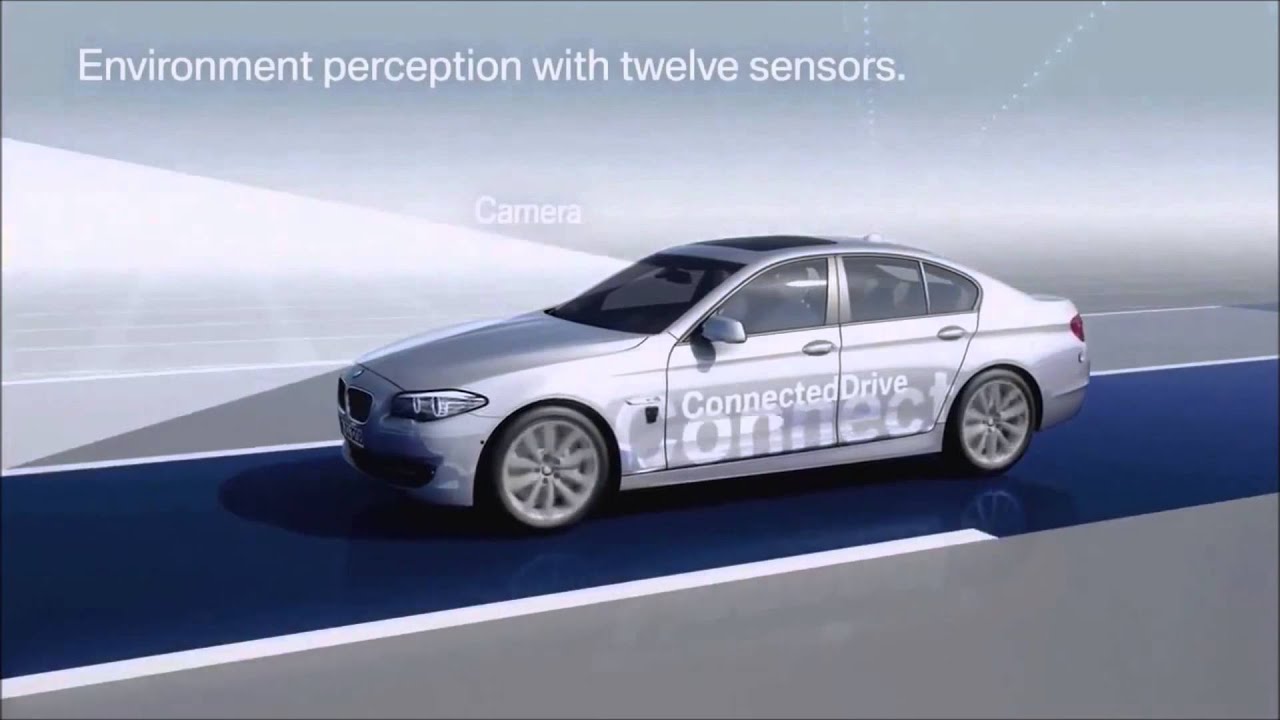 BMW AutoPilot Test History تجربة القيادة الآلية لسيارات بي ام دبليو ...