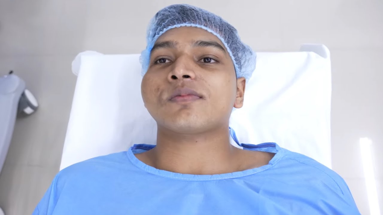 Teenage Boy with Large Face Tumor Goes Under Anesthesia - YouTube