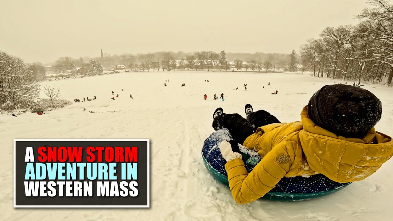 A Snow Storm Adventure in Western Mass - YouTube