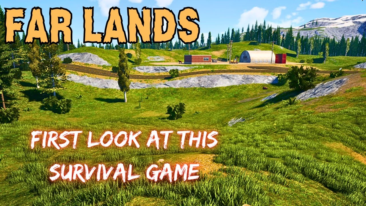 Let's Try This Survival Game and See What Happens. | Far Lands Gameplay ...