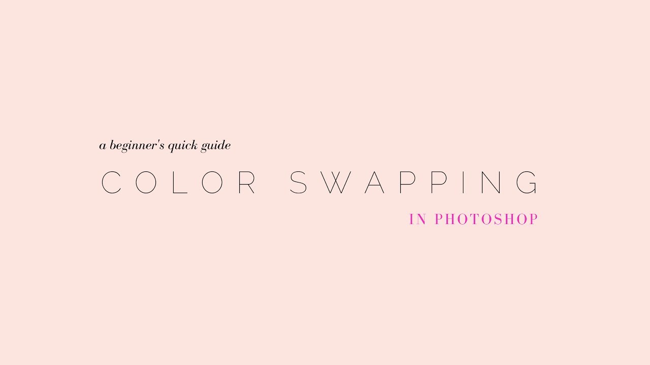 How To Swap Colors In Photoshop part 1 YouTube how-to-swap-colors-in-photoshop-part-1-youtube