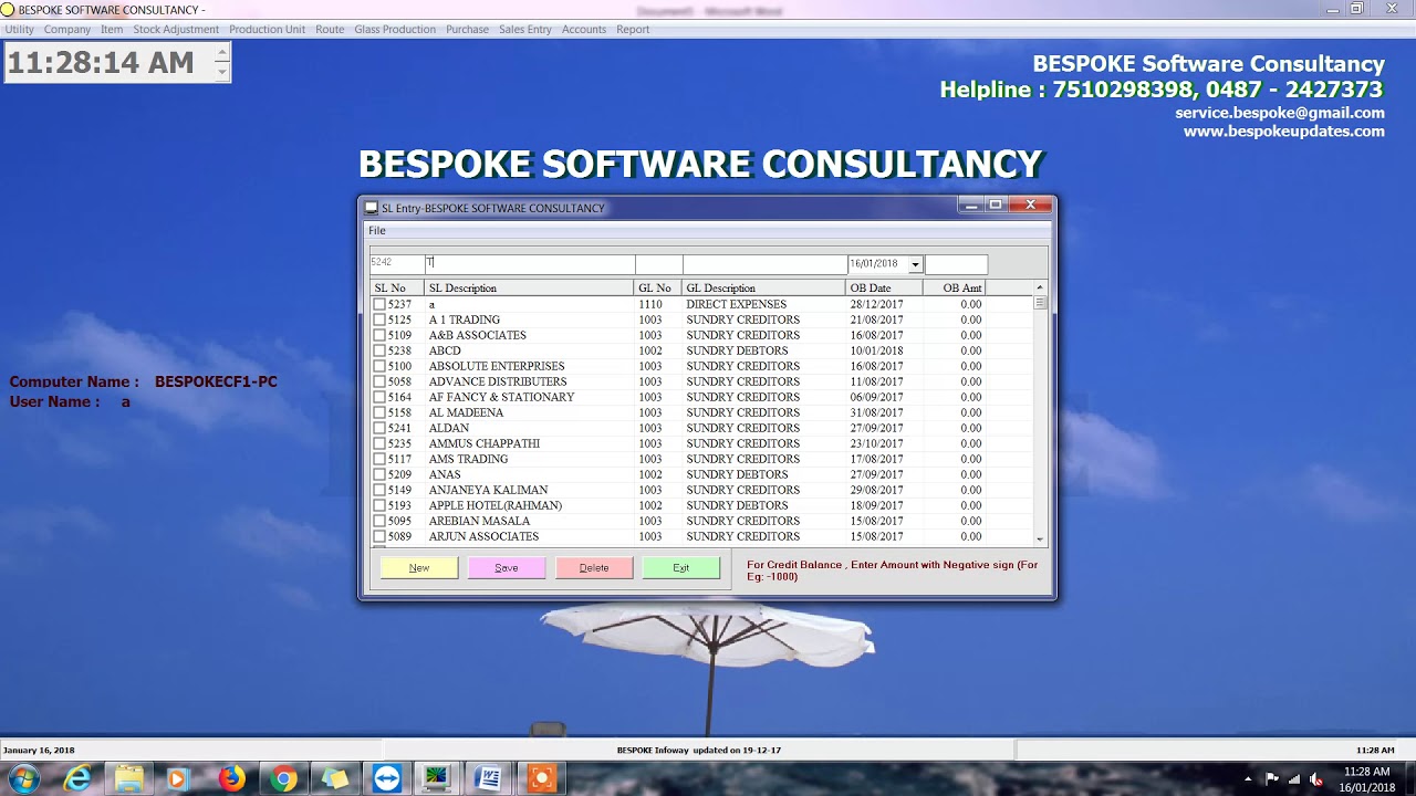 How to Create Account heads and Account Groups - YouTube