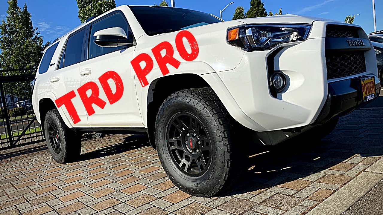 2017 Toyota 4Runner TRD Pro | Interior & Exterior - YouTube